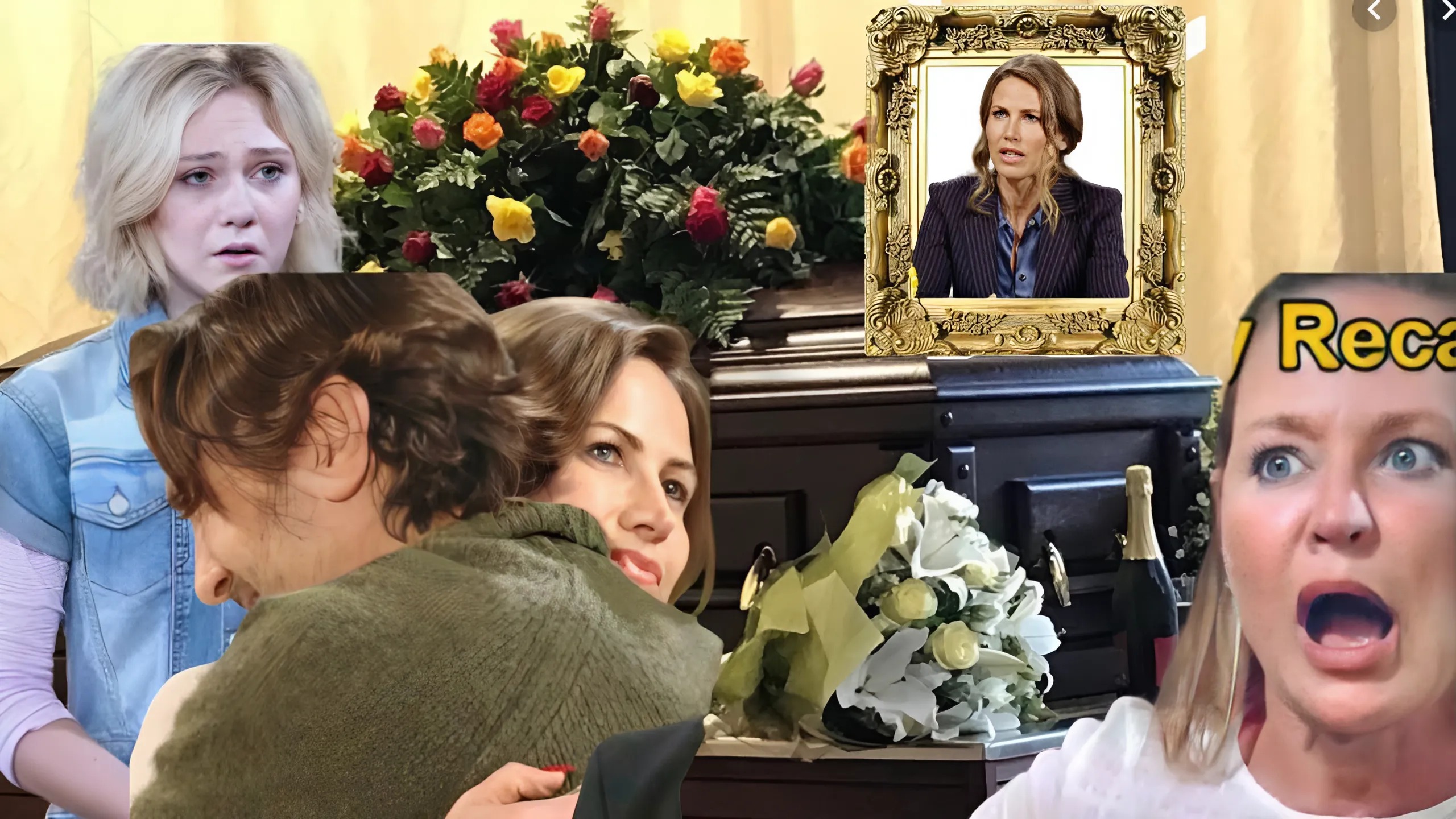 Young And The Restless Friday, October 4th : SHOCKING NEWS - Heather suddenly appears at the funeral