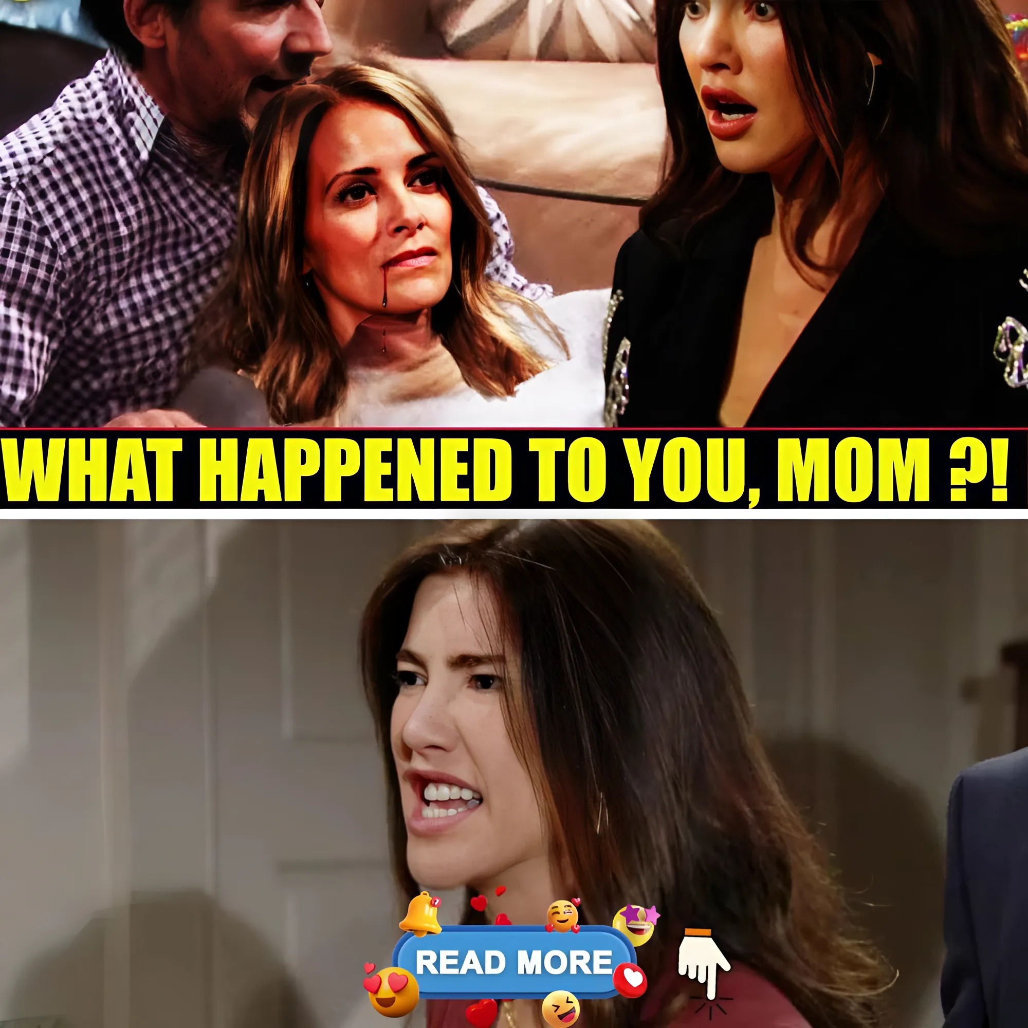 Shocking news !!! Steffy's shocking discovery, finding out Taylor in a serious condition | Bold ...